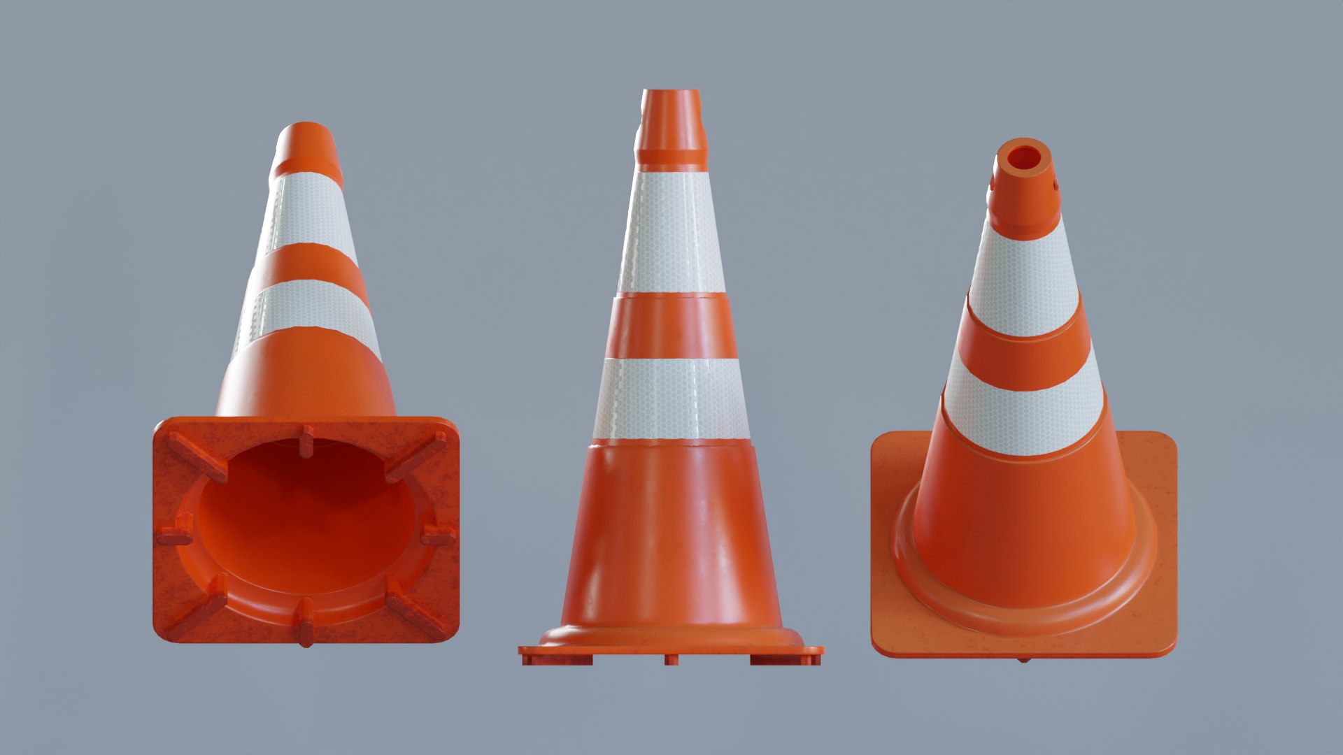 3D Cone Sinalizacao ABNT - TurboSquid 2040374