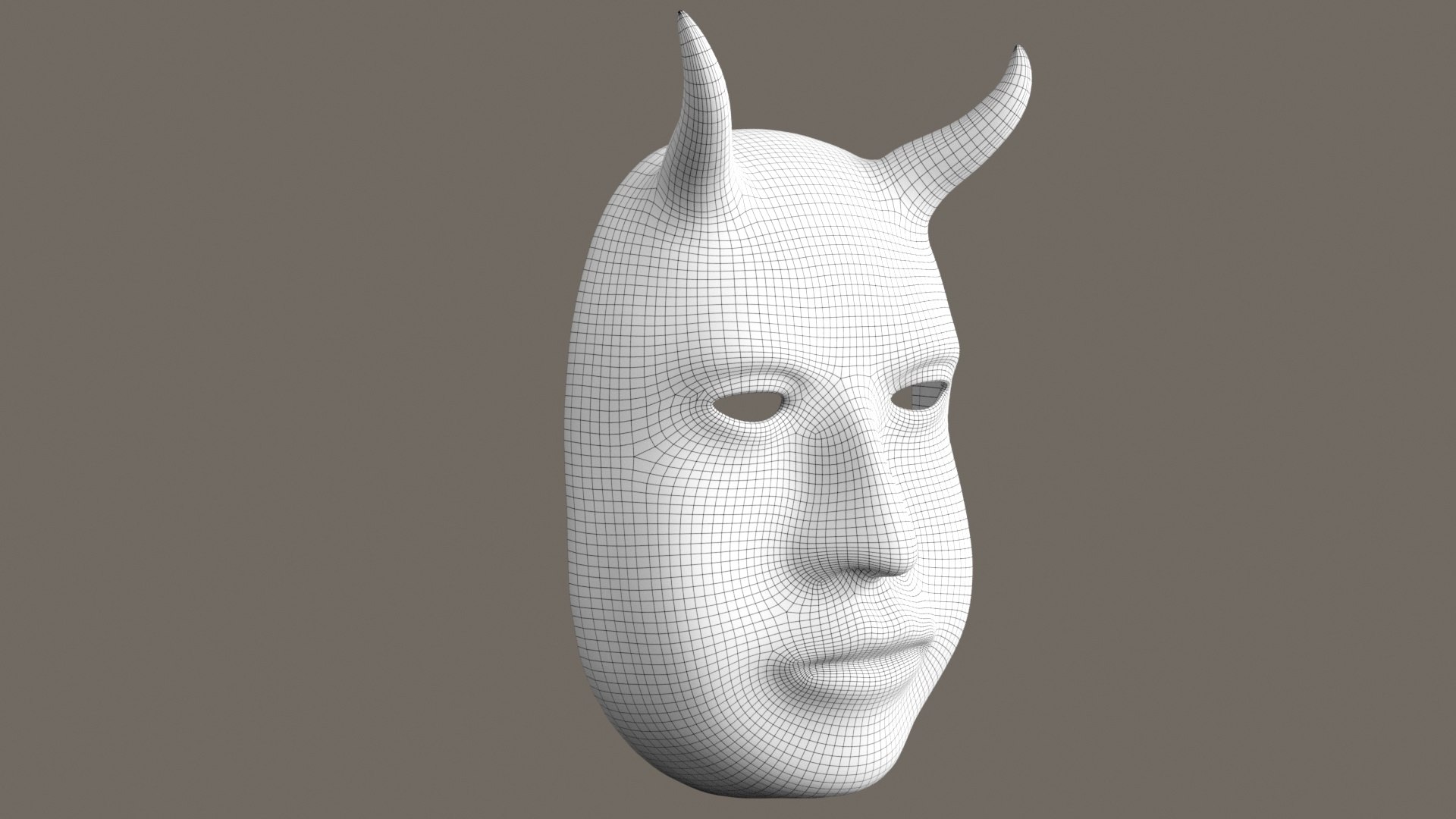 3D Devil Mask - TurboSquid 1724332