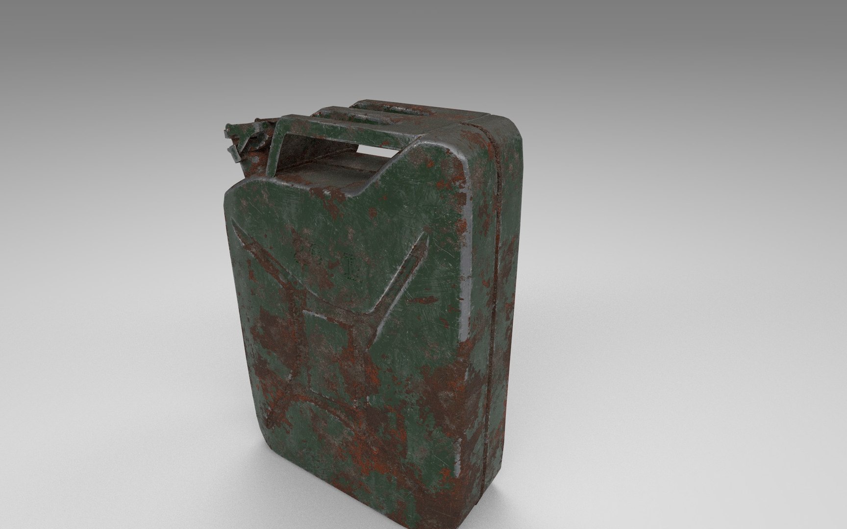 3D Jerry Can Rusty - TurboSquid 2053135