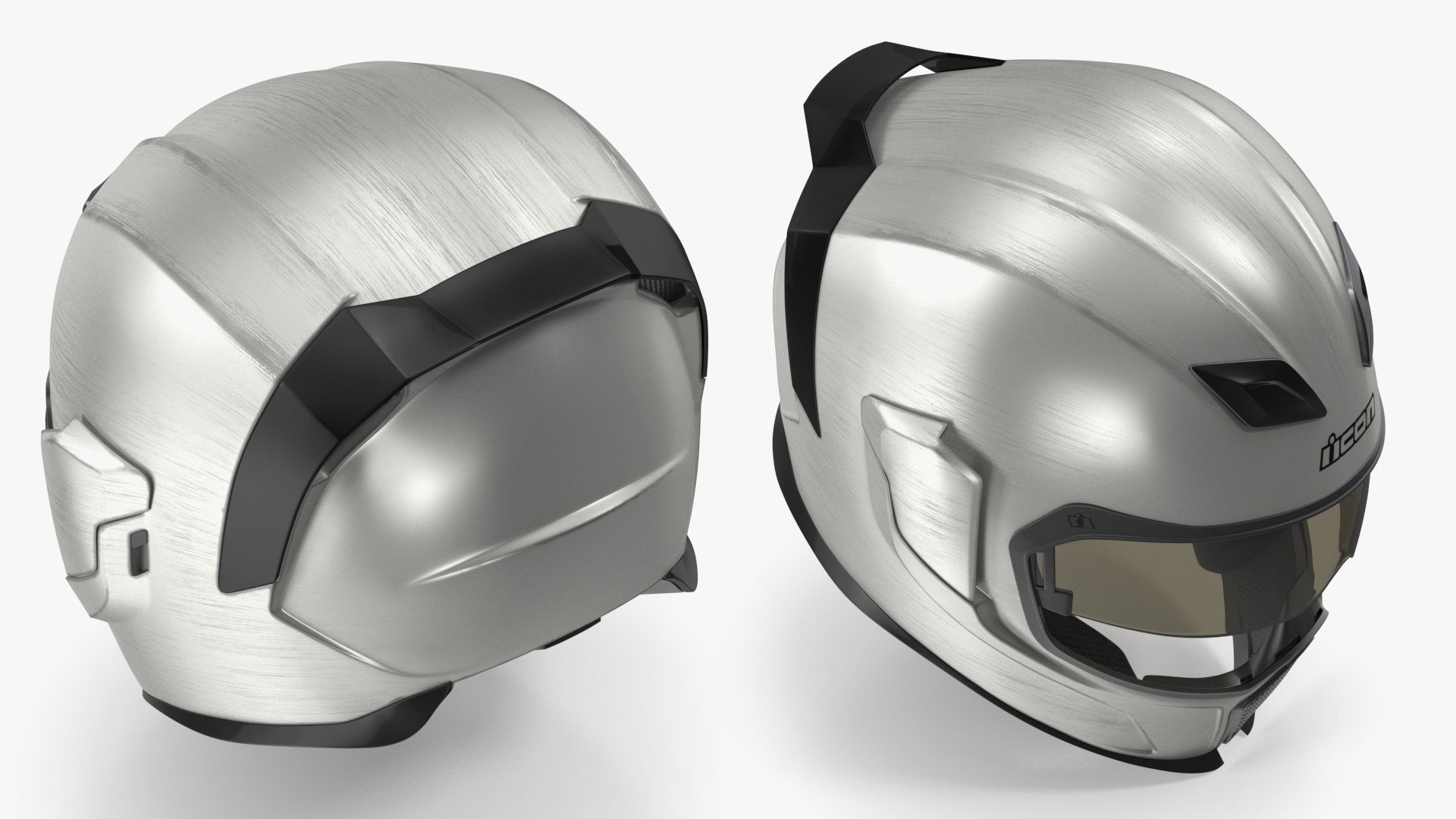Motorcycle Helmet Icon Airflite Quicksilver 3D Model - TurboSquid 2065666