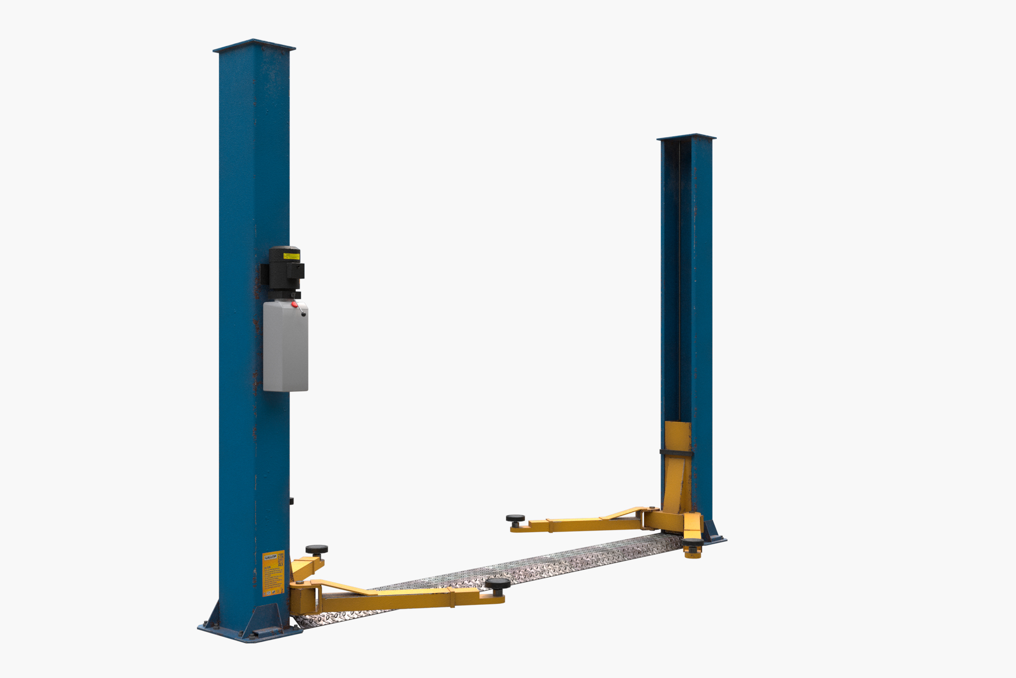 3D car lift - TurboSquid 1537924