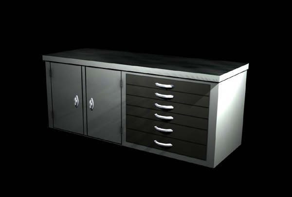 3d model large table