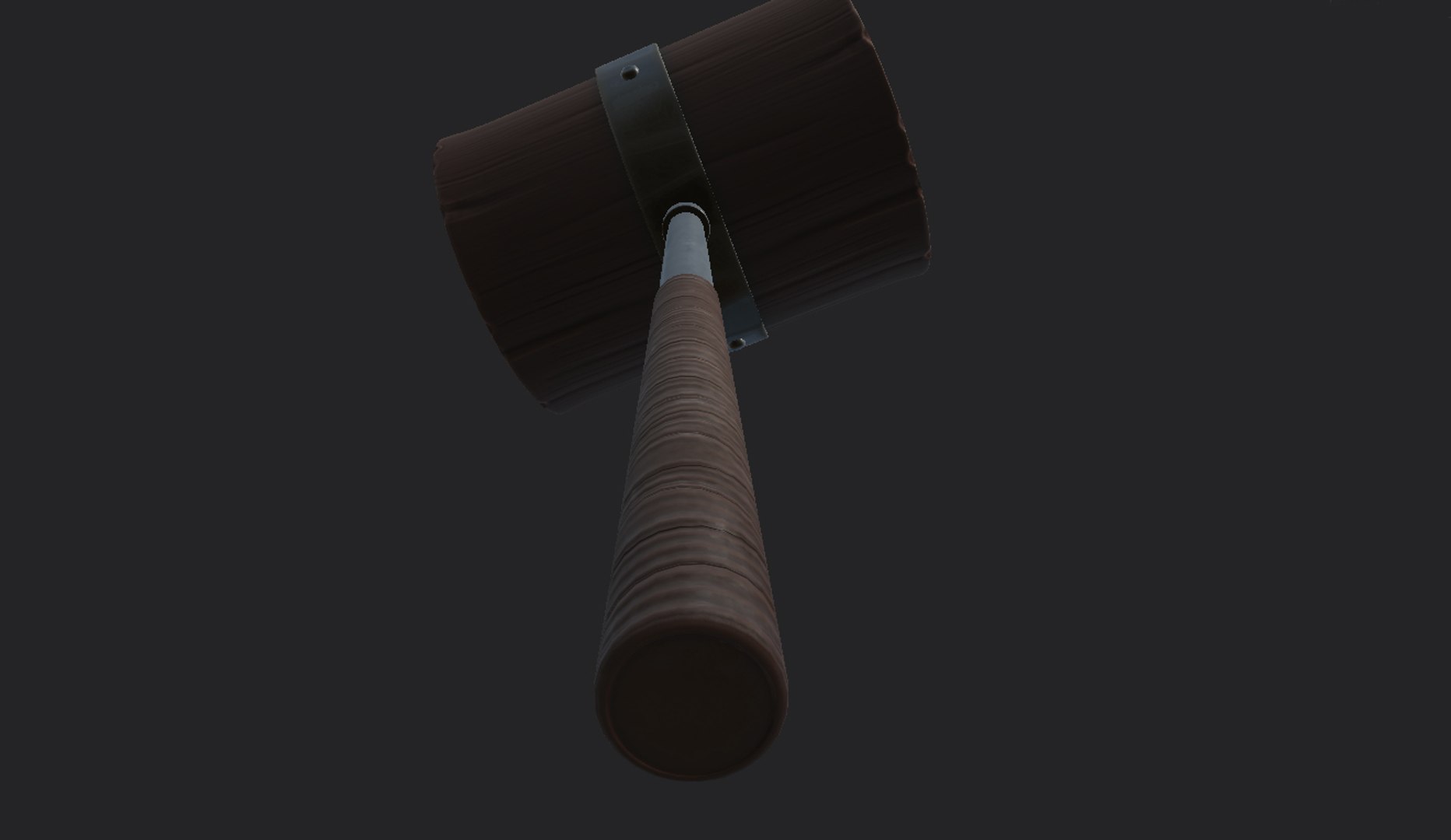 Wooden Mallet 3D - TurboSquid 1457814