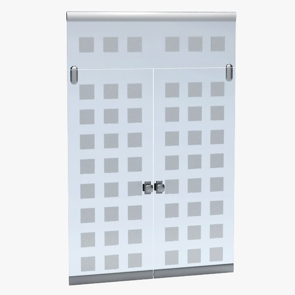 3d model door office