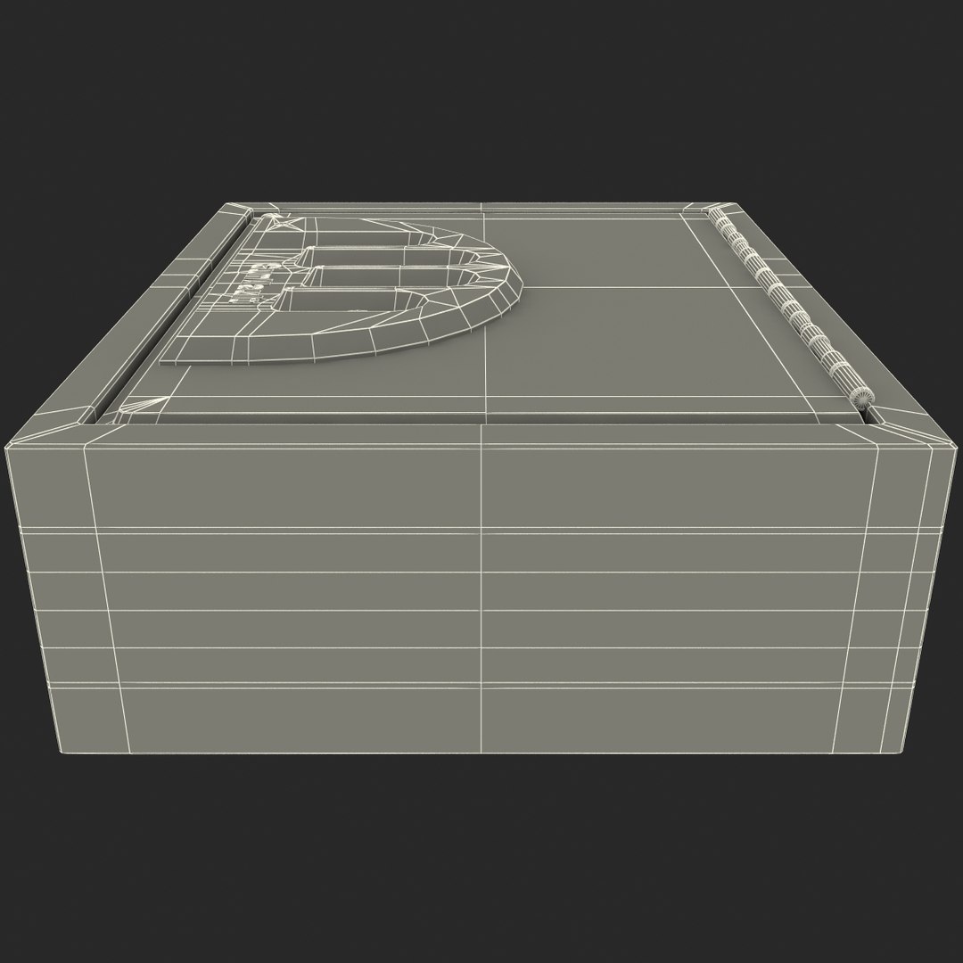 3d Model Gunvault Digital Pistol Safe