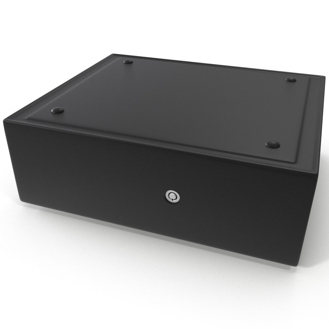 3d Model Gunvault Digital Pistol Safe