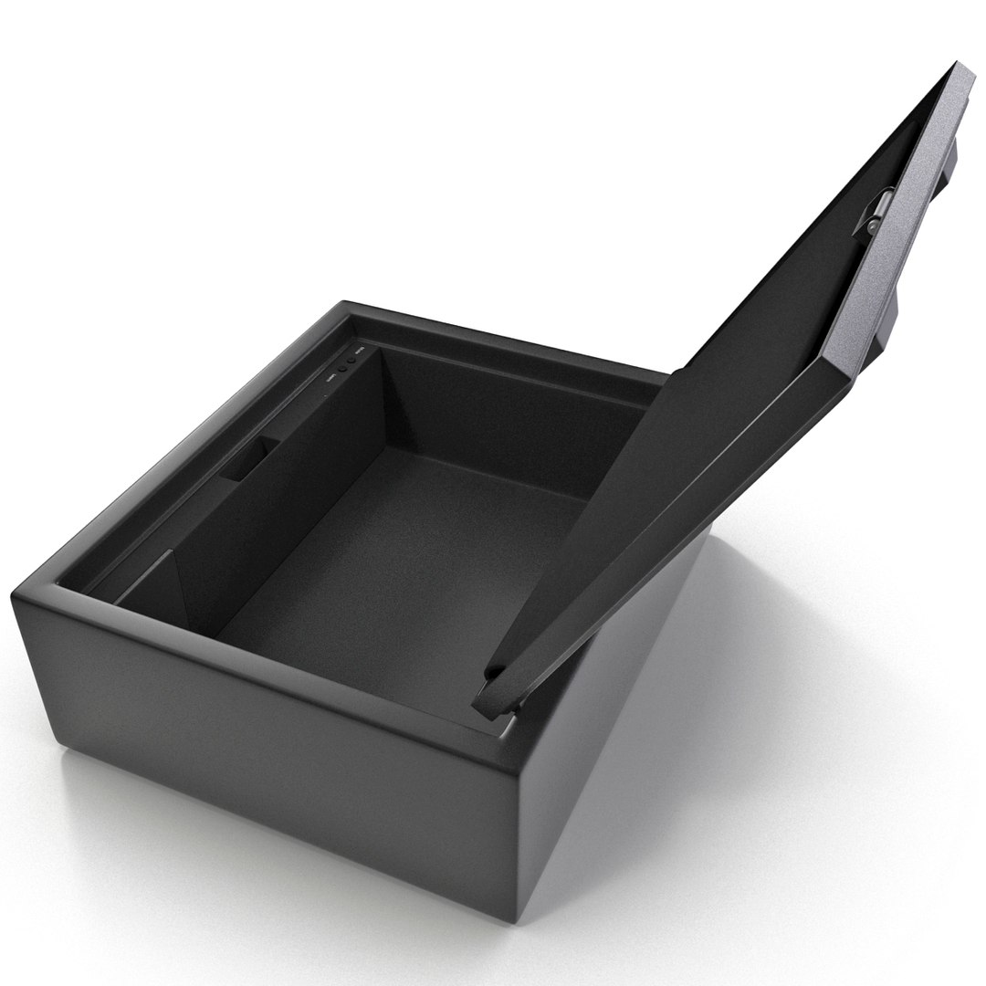 3d Model Gunvault Digital Pistol Safe