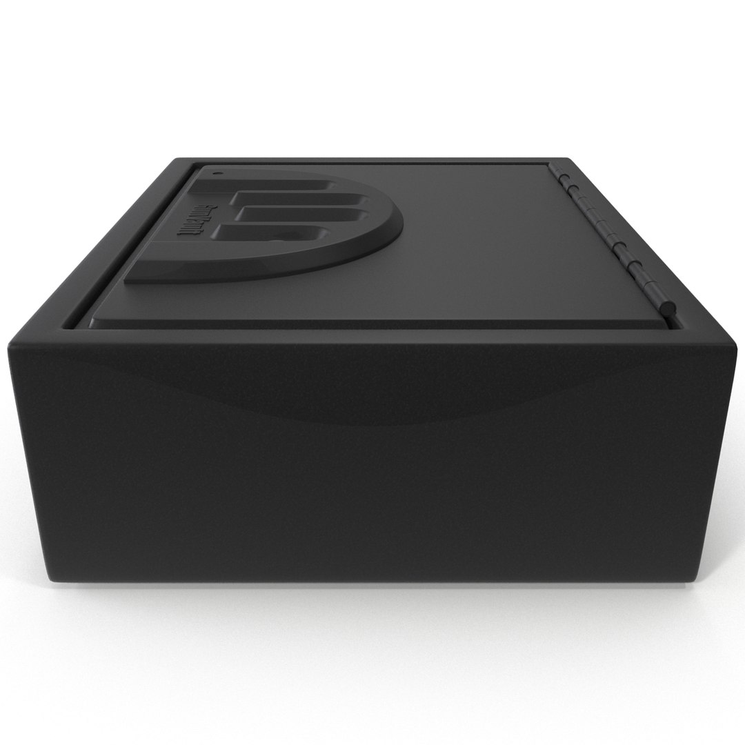 3d Model Gunvault Digital Pistol Safe