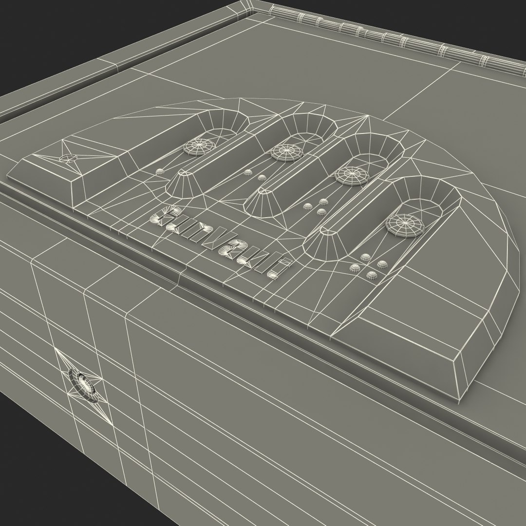 3d Model Gunvault Digital Pistol Safe