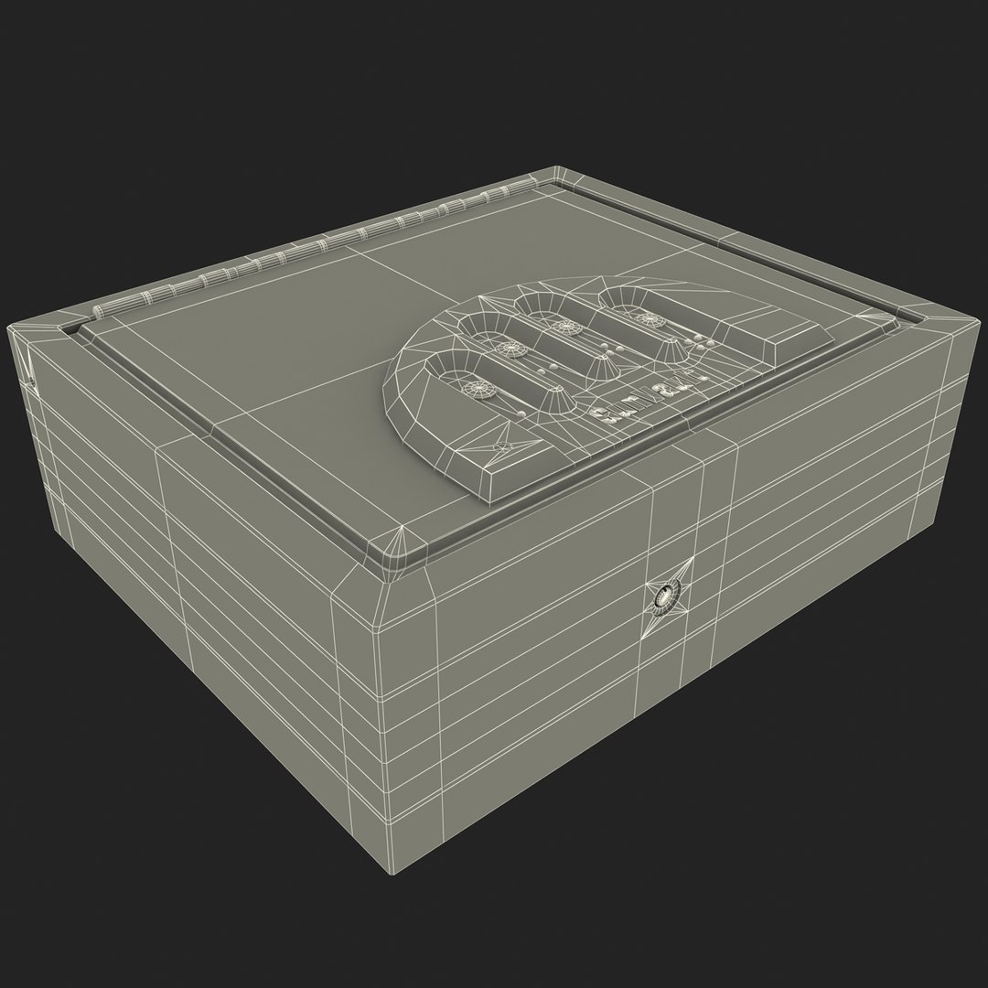 3d Model Gunvault Digital Pistol Safe