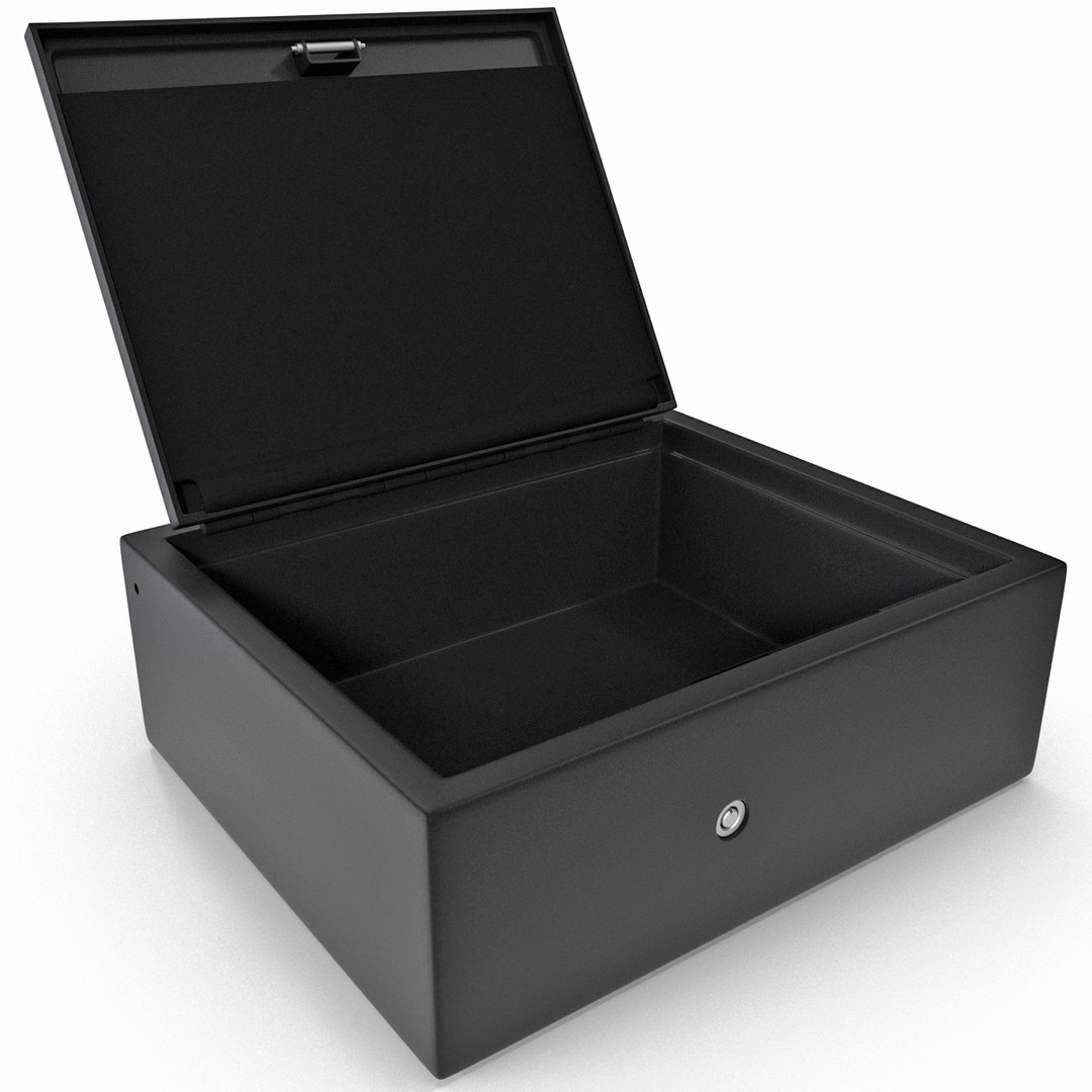 3d Model Gunvault Digital Pistol Safe