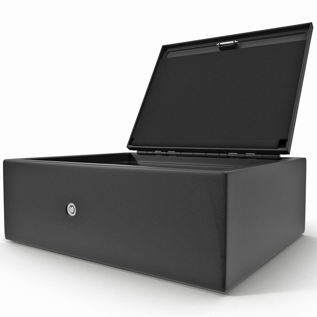 3d Model Gunvault Digital Pistol Safe