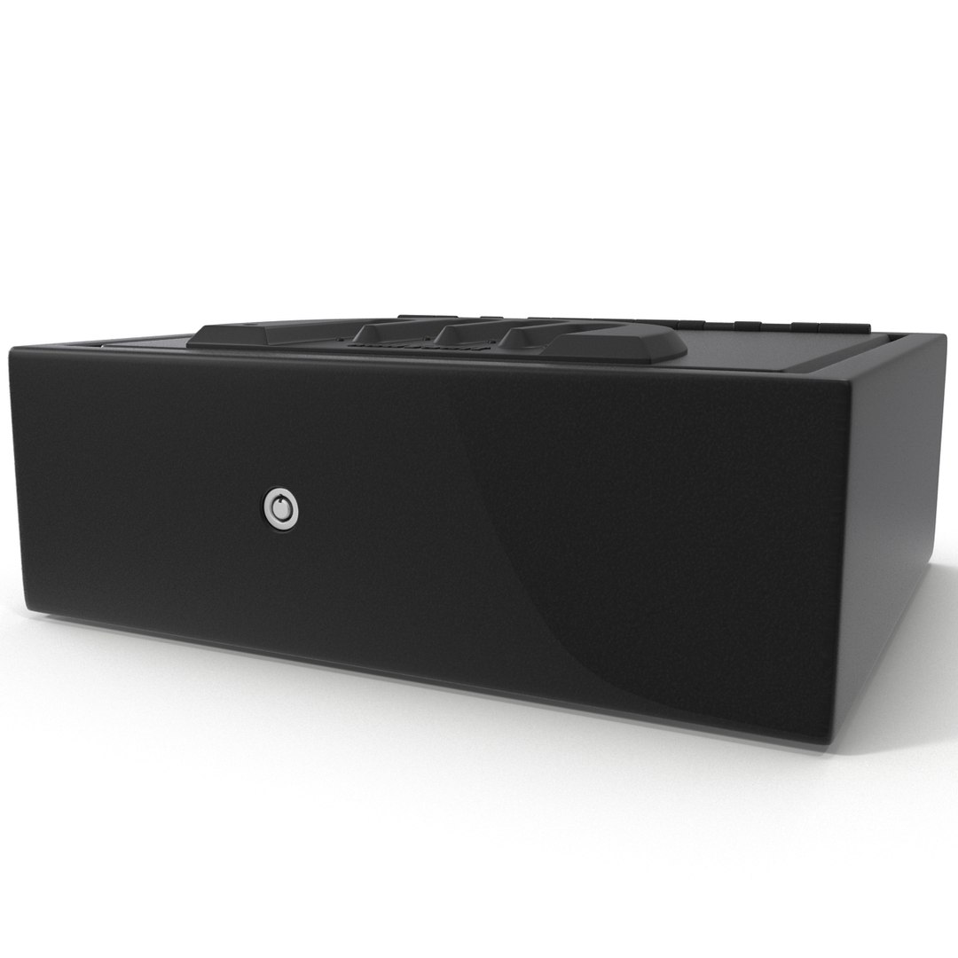 3d Model Gunvault Digital Pistol Safe