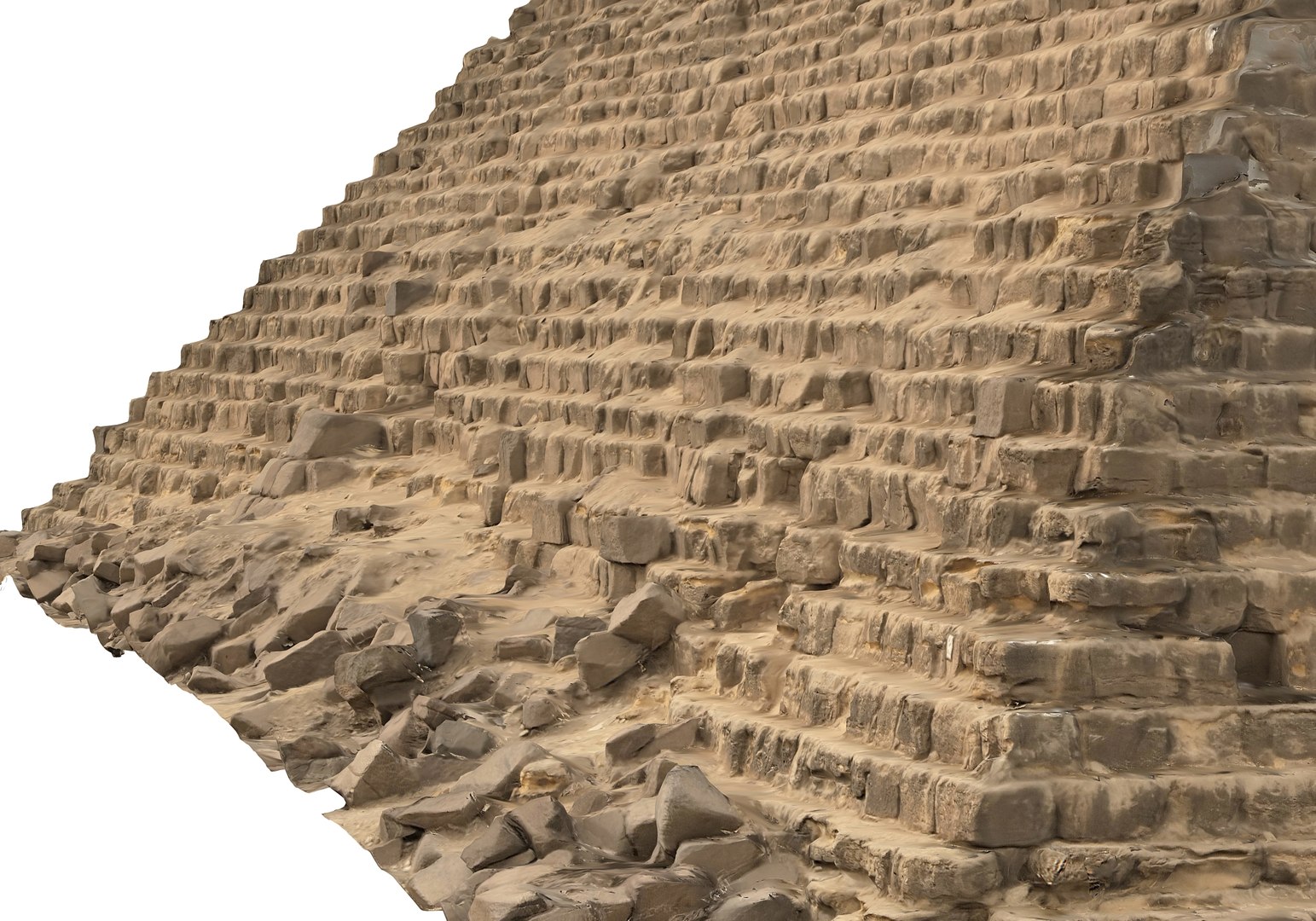 3D Cheops Pyramid Scan Ultra HD 16K - TurboSquid 2034495