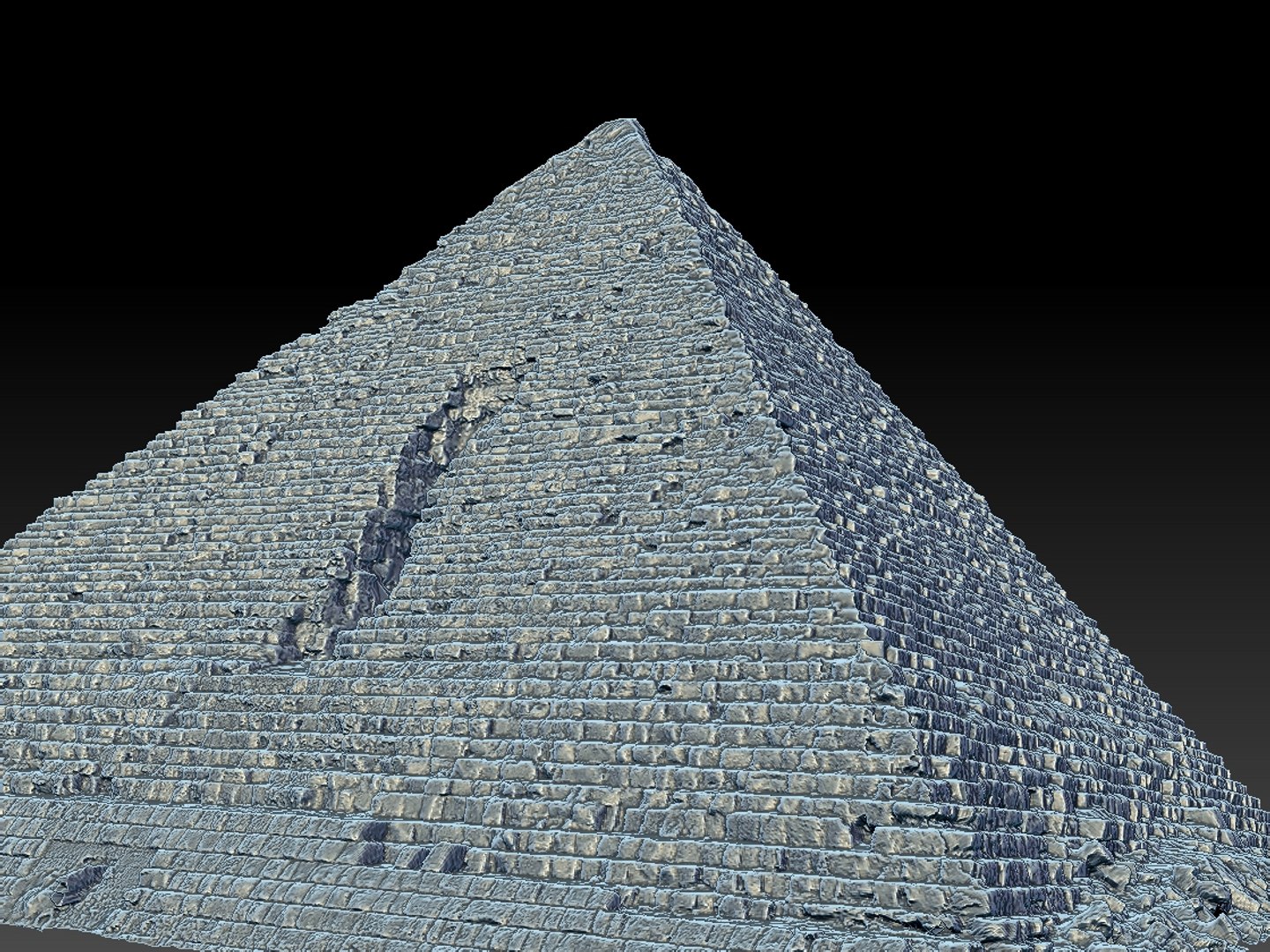 3D Cheops Pyramid Scan Ultra HD 16K - TurboSquid 2034495