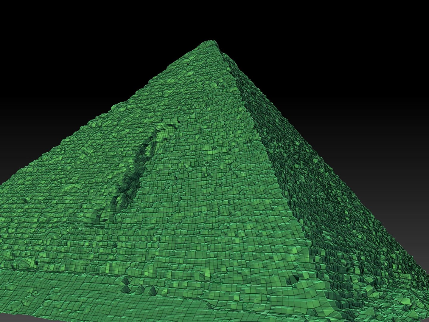 3D Cheops Pyramid Scan Ultra HD 16K - TurboSquid 2034495