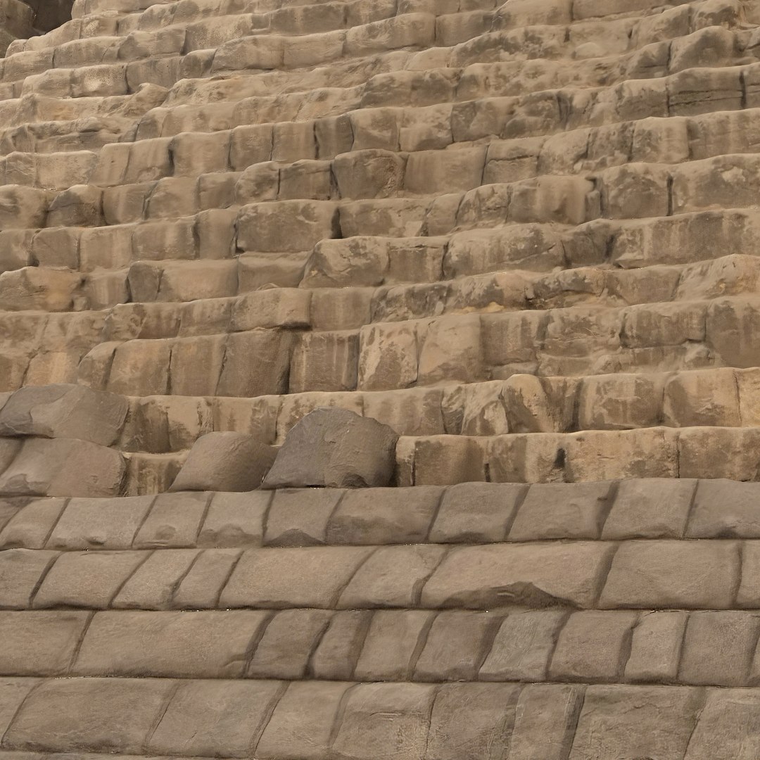 3D Cheops Pyramid Scan Ultra HD 16K - TurboSquid 2034495