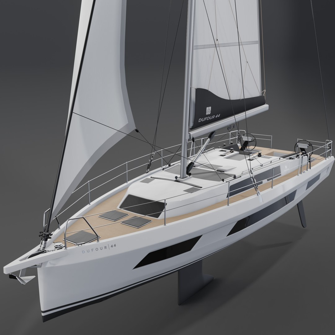 Dufour 44 Luxury Yacht 3D 3D - TurboSquid 2202355