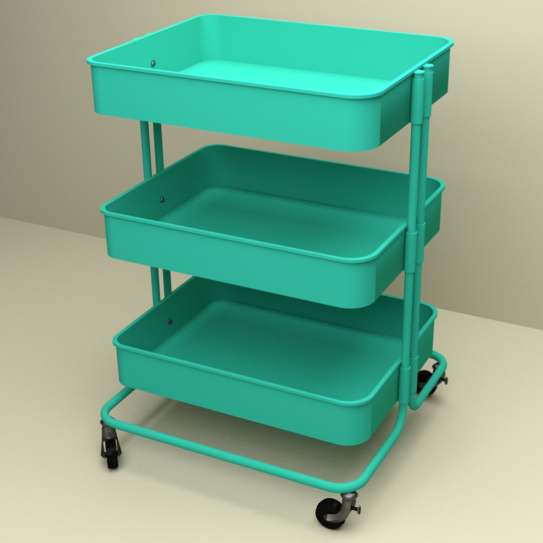 roller cart 3d model