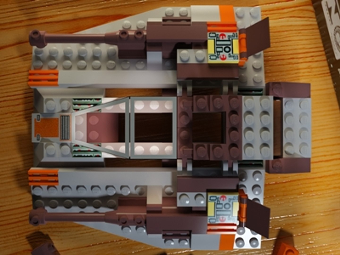 3d Model Lego Snowspeeder