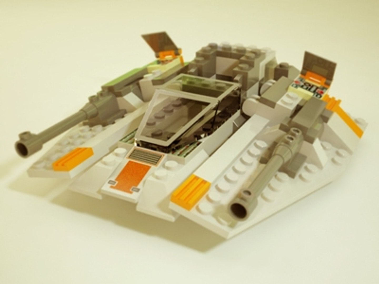 3d Model Lego Snowspeeder