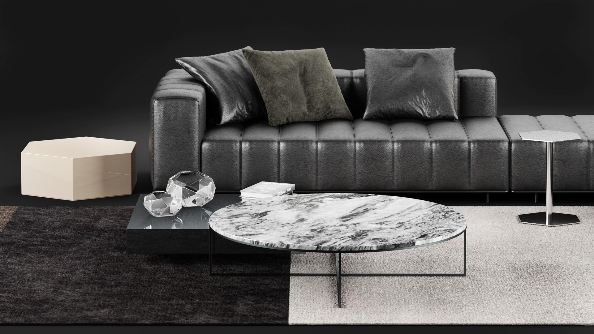 3D Minotti Freeman Tailor Sofa - TurboSquid 1586914
