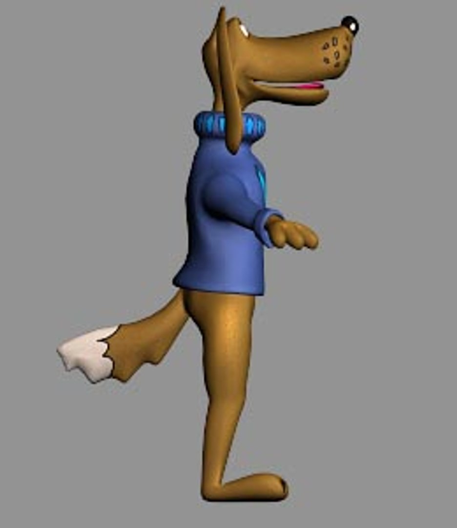 Free Max Mode Dog Cartoon