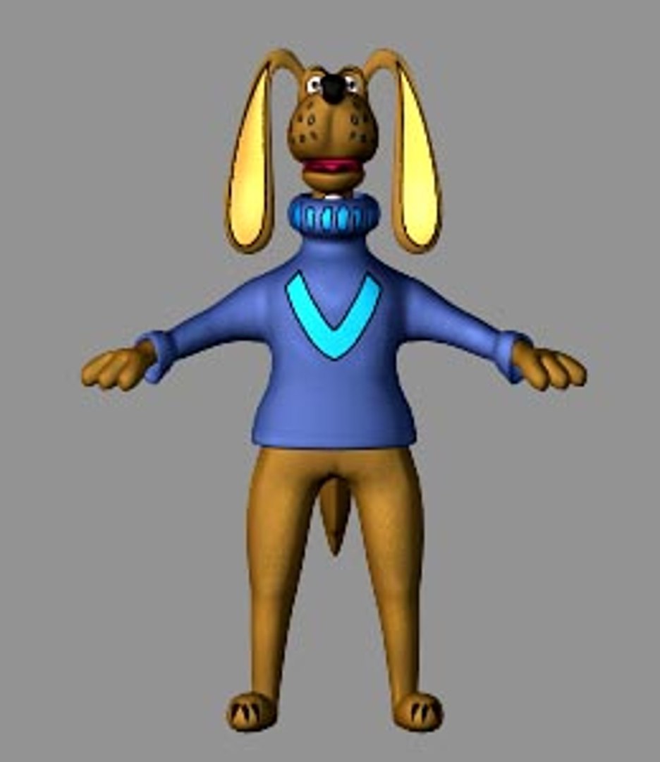 Free Max Mode Dog Cartoon