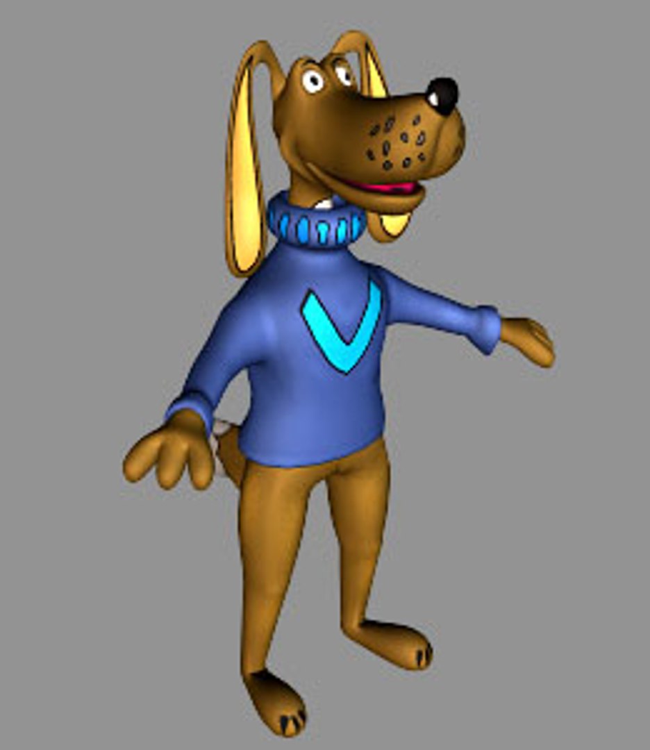 Free Max Mode Dog Cartoon