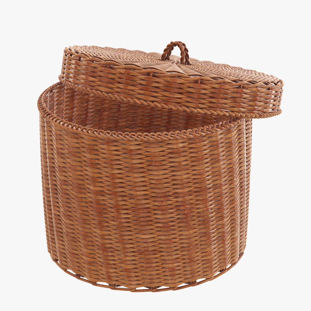 3D wicker box - TurboSquid 1628784