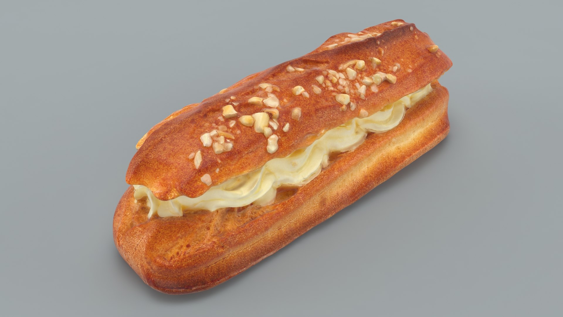 Vanilla Eclair Modelo 3D - TurboSquid 2047424