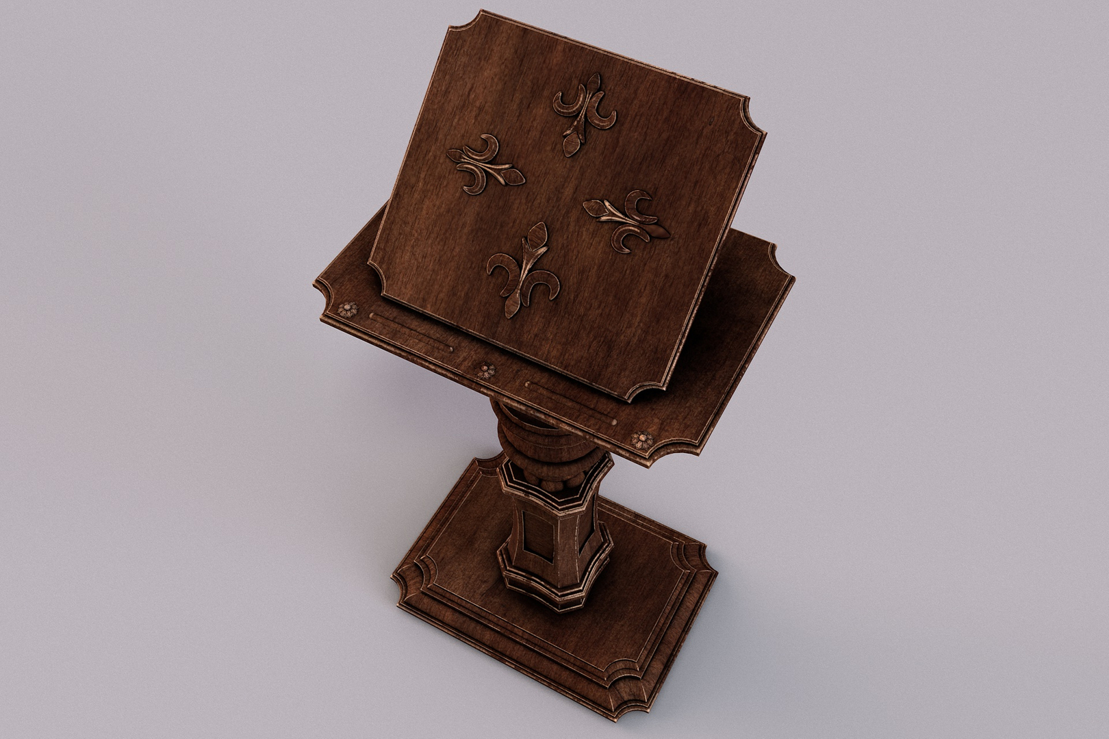 3D book stand - TurboSquid 1703058