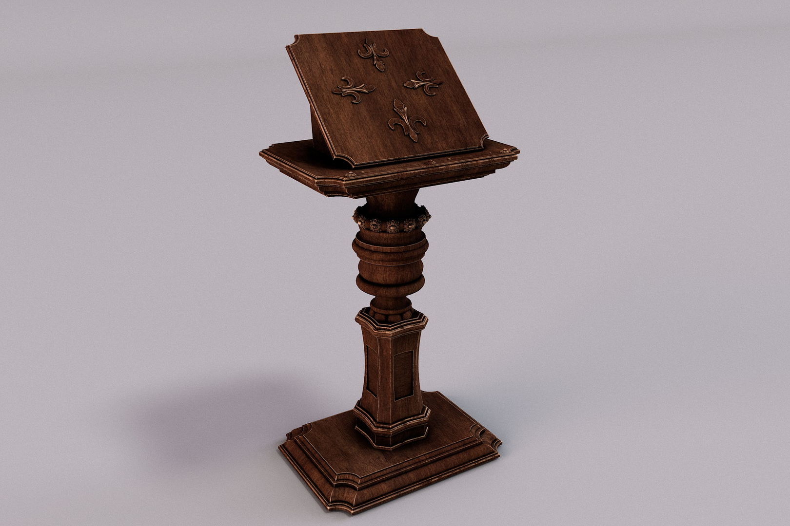 3D book stand - TurboSquid 1703058