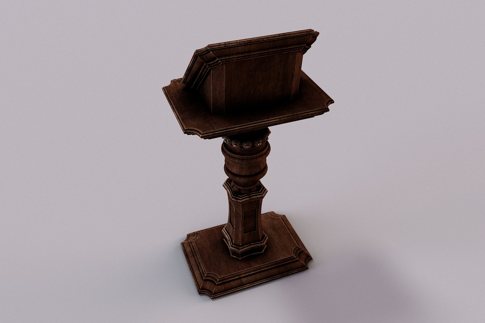 3D book stand - TurboSquid 1703058