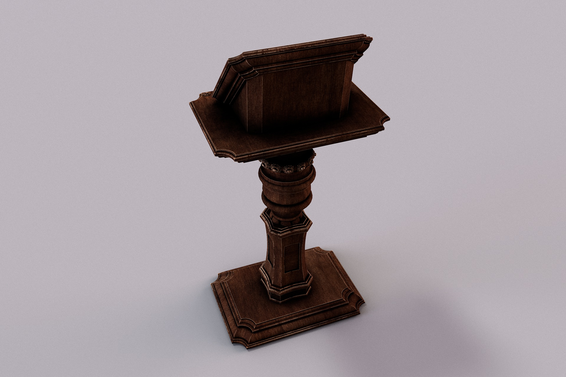 3D book stand - TurboSquid 1703058