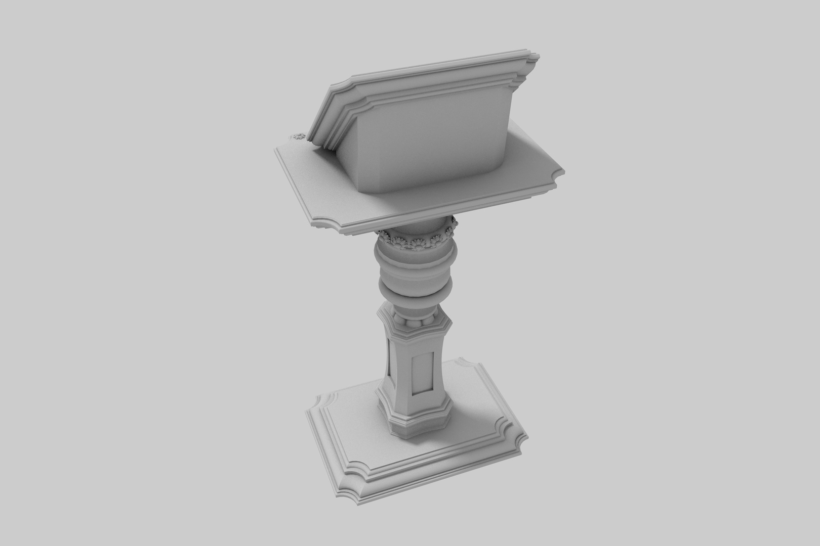 3D book stand - TurboSquid 1703058