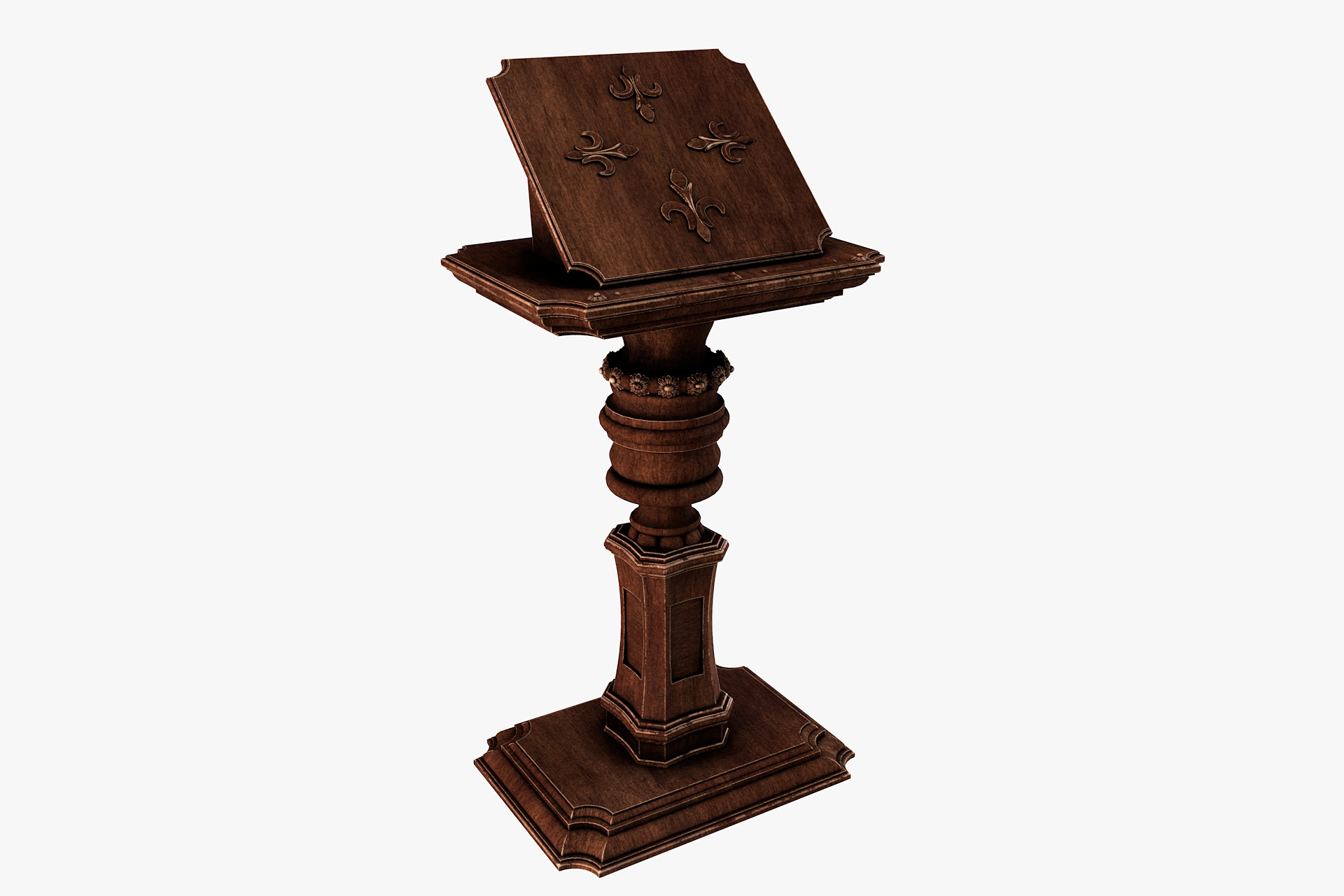 3D book stand - TurboSquid 1703058