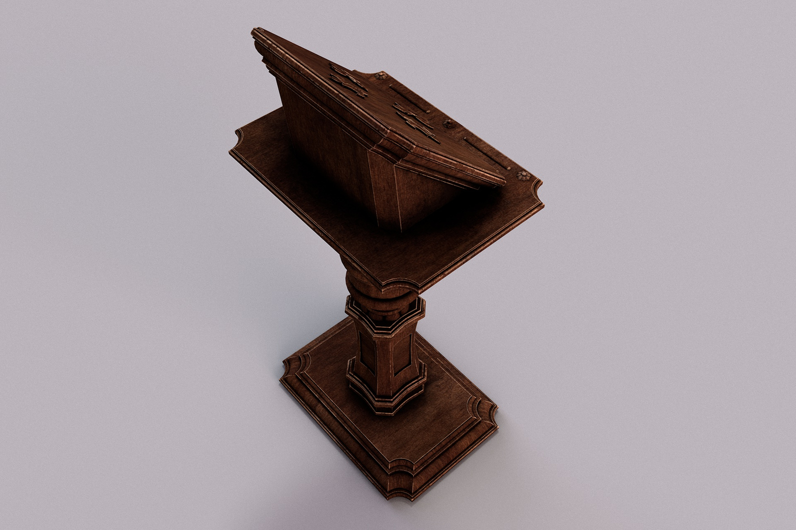 3D book stand - TurboSquid 1703058