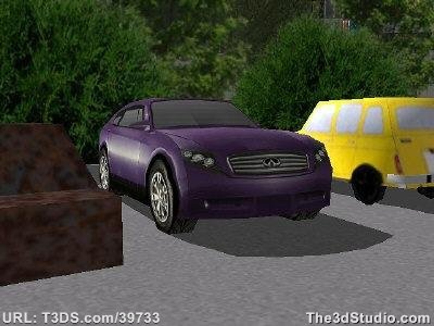 3d Infiniti Triant Car