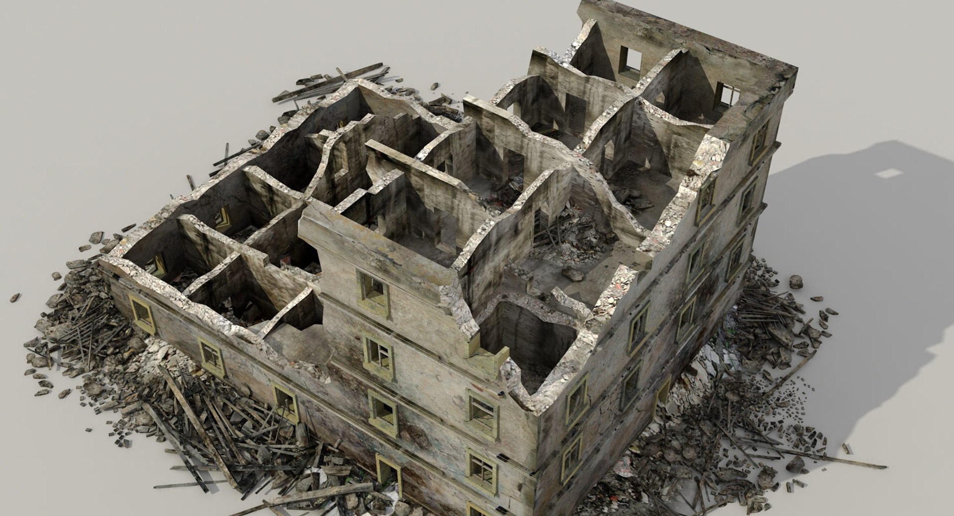 max ruined building 6 collections