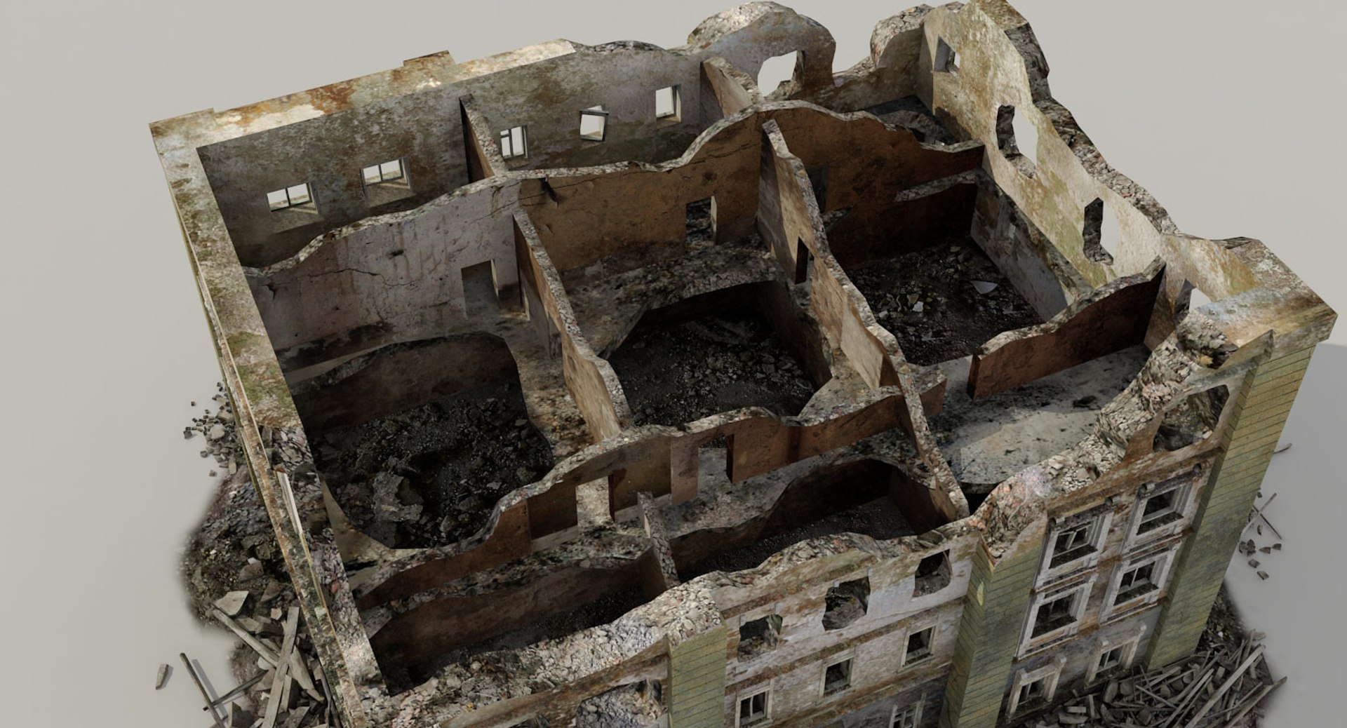 max ruined building 6 collections