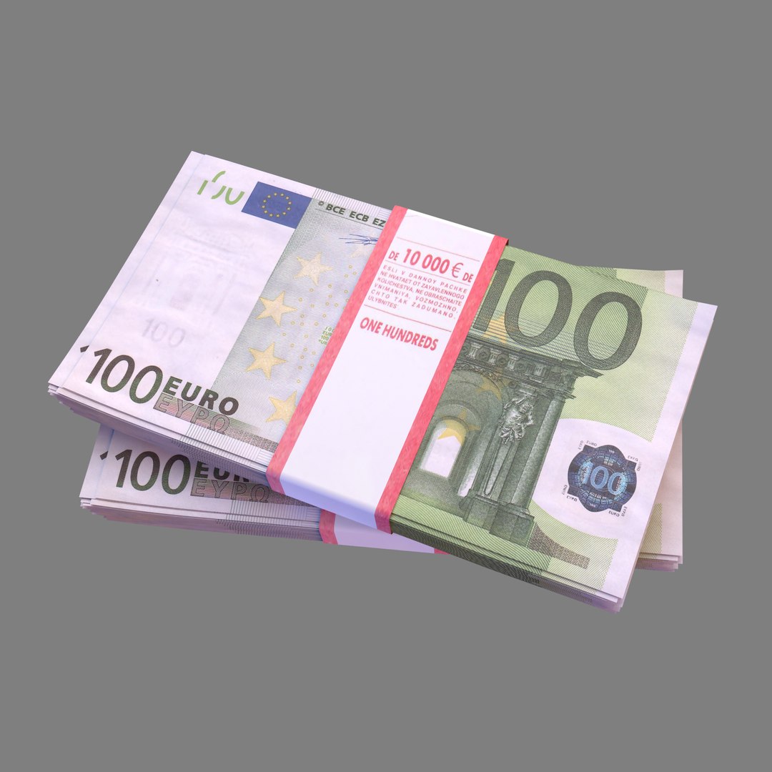 Euro Stack 3D Model - TurboSquid 1729395