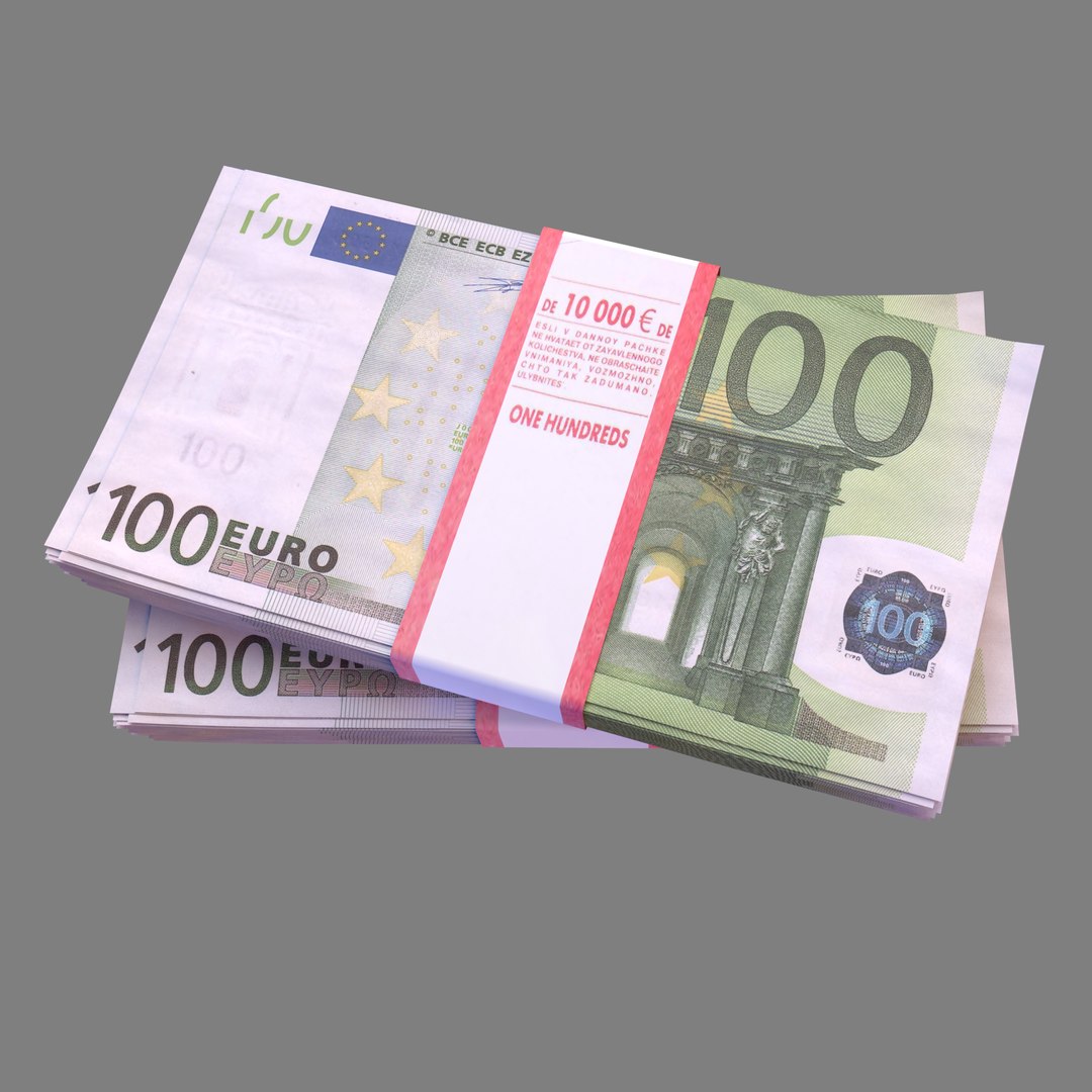 Euro Stack 3D Model - TurboSquid 1729395