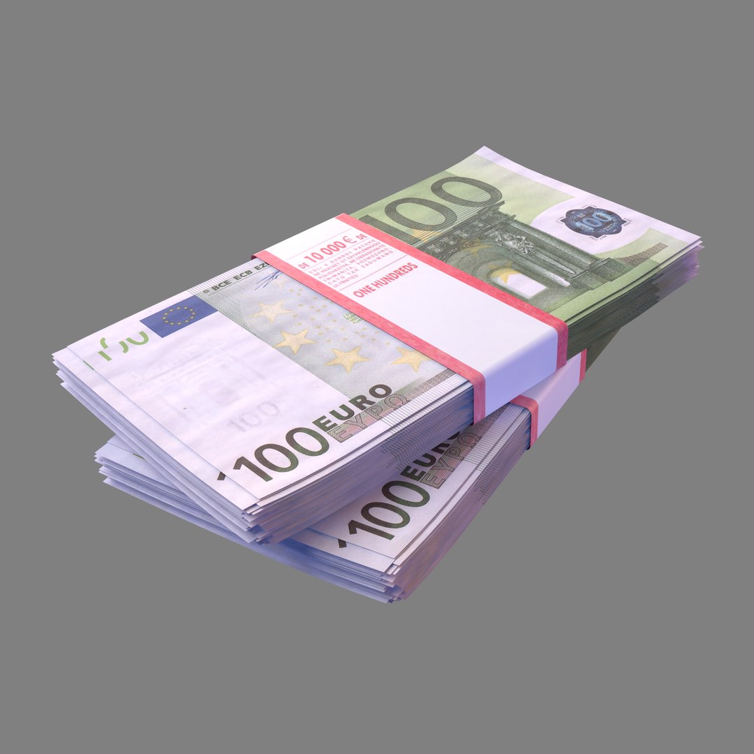 Euro Stack 3D Model - TurboSquid 1729395