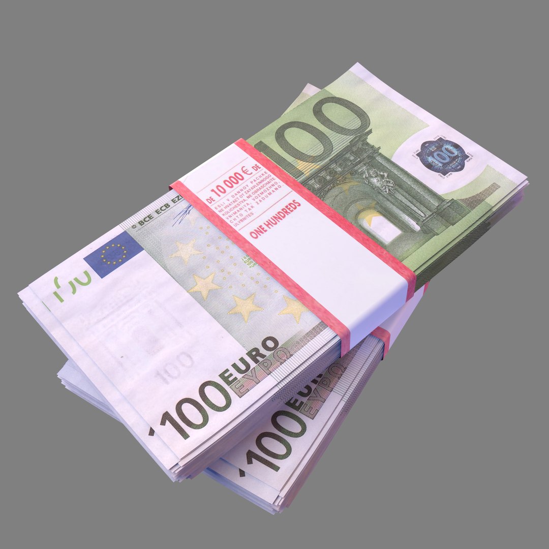 Euro Stack 3D Model - TurboSquid 1729395