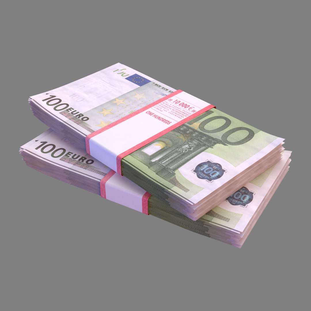 Euro Stack 3D Model - TurboSquid 1729395