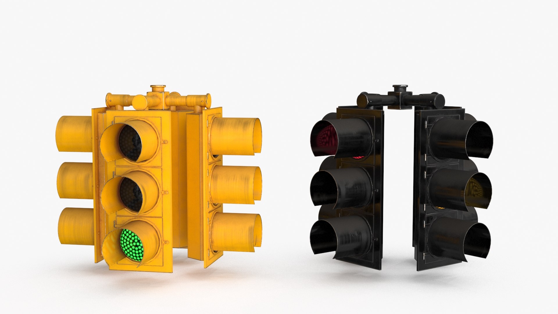 3D Traffic Light Model - TurboSquid 1692376