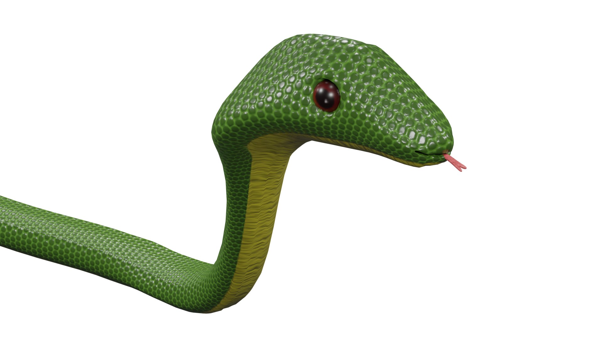 3D Snake - TurboSquid 2057110
