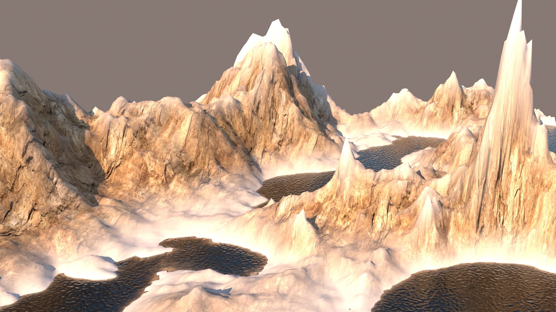 3D Mountain 2014 - TurboSquid 2105843