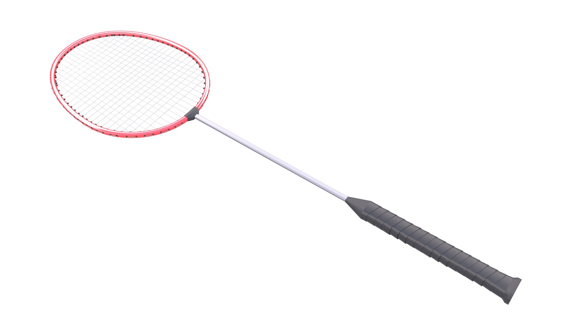 3D Badminton Racquet - TurboSquid 1728039